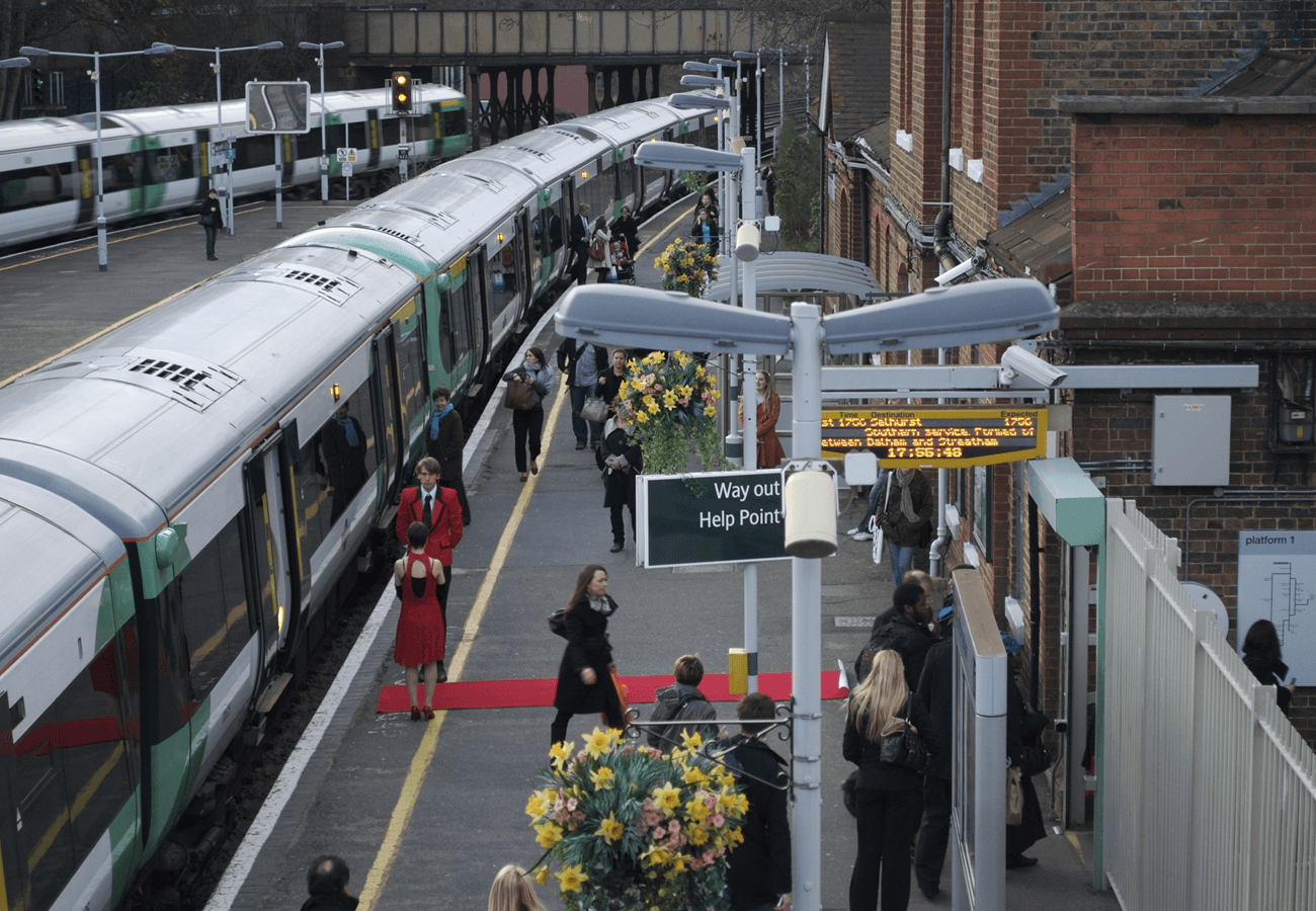 Platform 1 Gallery inside Wandsworth Common station one of many ...